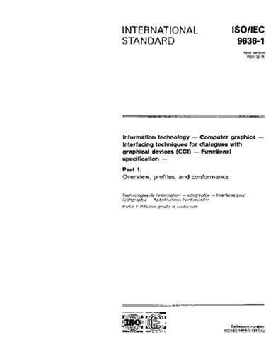 ISO IEC Information Technology Computer Graphics Interfacing Techniques For