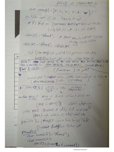 Char Array Pdf