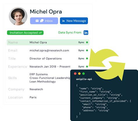 Using LinkedIn API To Extract Search Companies Unipile