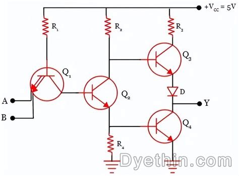 The Working Principle And Usage Method Of Ttl Circuit Dyethin The Working Principle And Usage Method Of Ttl Circuit Dyethin