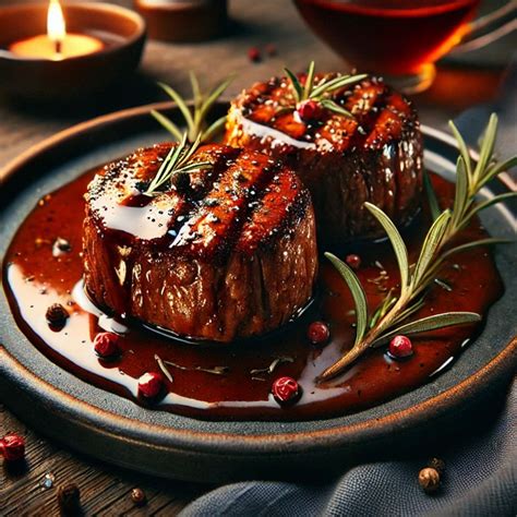 Filet Mignon Medallions With Madeira Sauce Elegant Tender