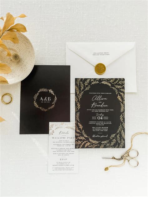 Custom Designed Wedding Invitations Custom Wedding Invitation Printing