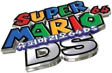 File SM64DS Logo KOR Png Super Mario Wiki The Mario Encyclopedia