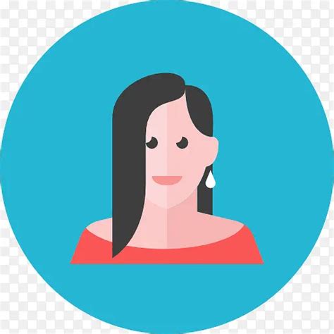 一个长发美女png图片素材下载图片编号qlbpvpjg 免抠素材网