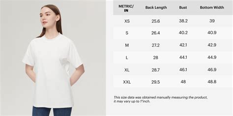 Womens T Shirt Size Chart And Fit Guide Novatomato