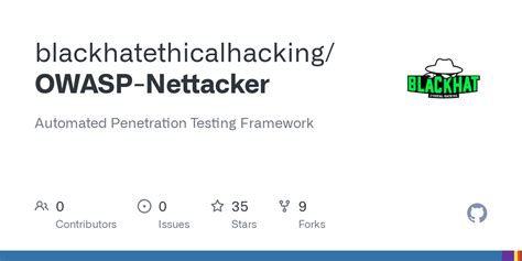 Github Blackhatethicalhackingowasp Nettacker Automated Penetration
