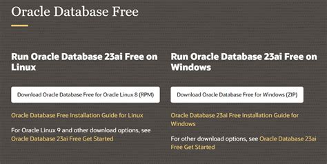 Pl Sql Argentina Oracle Database 23ai Free Edition Disponible En Windows