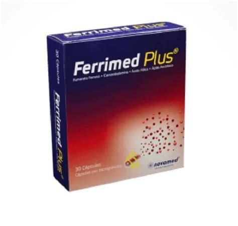 Ferrimed Plus Caja X 30 Cap Droguería Salud Market