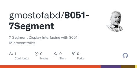 github gmostofabd 8051 7segment 7 segment display interfacing with