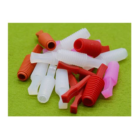 Anti High Temp Screw Rubber Plug Threaded Nut Silicone Hole Plug For Powder Coating Painting