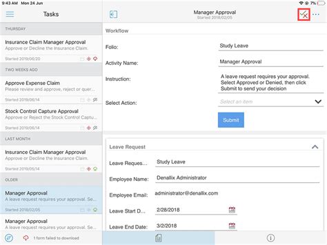Using Workflow Actions