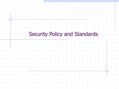 Information Security Blueprint