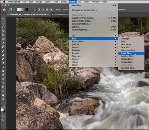 تار کردن صورت در فتوشاپ یا هر بخشی از عکس