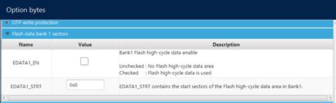 Stm32h563 Edata Code Generation Issue Stmicroelectronics Community