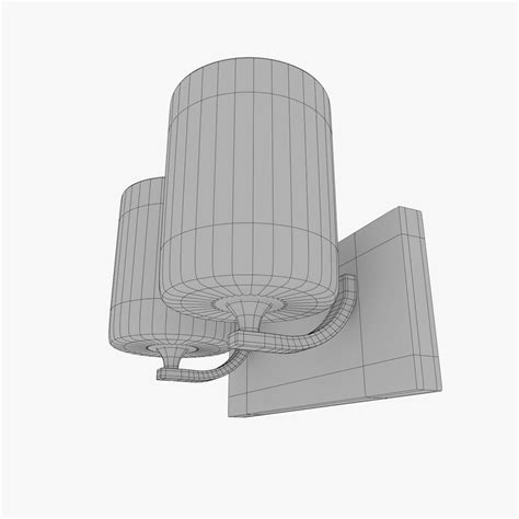 벽 램프 보루 3d 모델 15 Unknown Obj Fbx Dae Blend 3ds Free3d