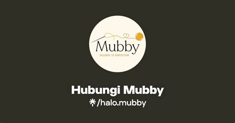 Hubungi Mubby Instagram Tiktok Linktree