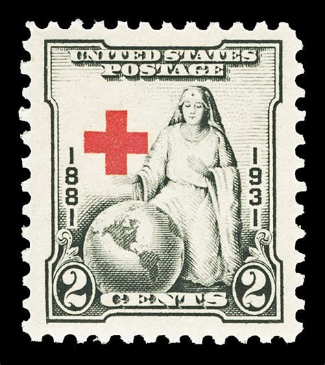 Scott 702 1931 2c Red Cross Issue Mint Xf Nh United States General