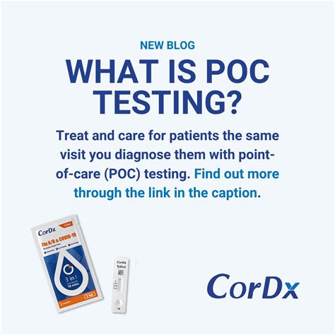 What Is Point Of Care Poc Testing And How Does It Benefit Healthcare Cordx