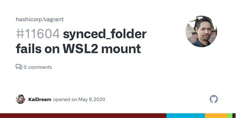Syncedfolder Fails On Wsl2 Mount · Issue 11604 · Hashicorpvagrant