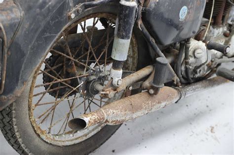 Lot 41 1957 Ajs Model 18