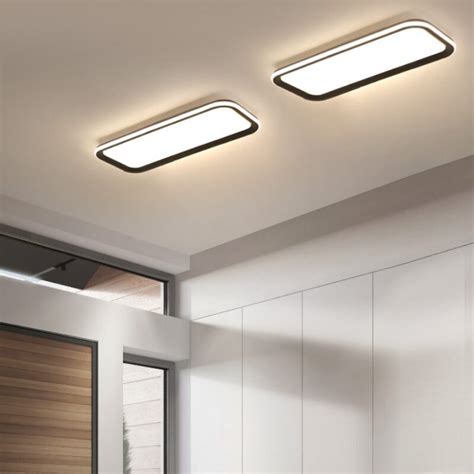 Led Ceiling Light Rectangle Sleek Aspire Lightings