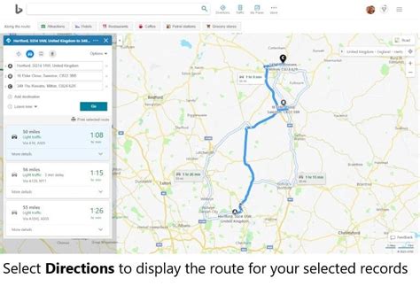 Route Planning For Maximizer With Bing Maps Connector Avrion Crm