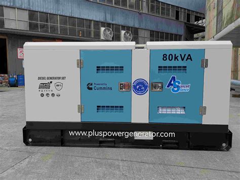 64kw 80kva Super Silent Power Diesel Generator Set Generator And