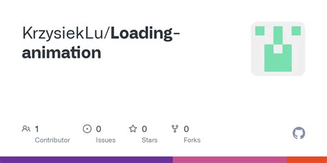 GitHub KrzysiekLu Loading Animation