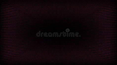 Abstract Technology Dark Background With Random Dots And Grid Data Hi Tech Futuristic