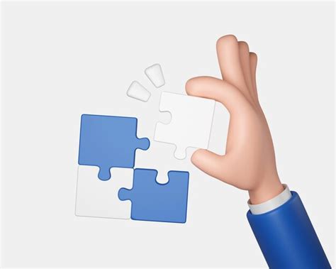 Premium Photo 3d Jigsaw Puzzle Pieces Symbol Of Teamwork
