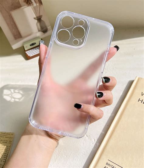 당일발송 아이폰 반투명 지문방지 케이스 투명 매트 버튼이 잘 눌러지는 아이폰7 Xs Xr 11 12미니 12 13 Pro 14 15 Promax 에이블리