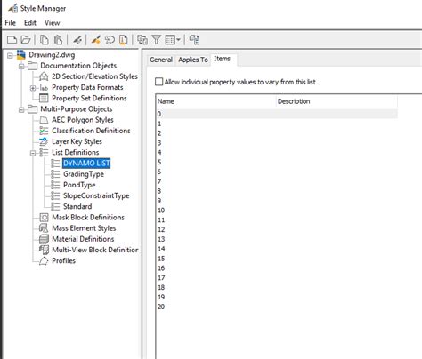 solved property sets list definitions import or paste a long list