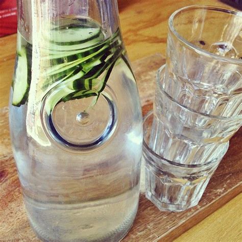 Refreshing Cucumber Infused Water