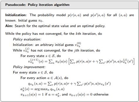 3 强化学习基础 Value Iteration And Policy Iteration 知乎