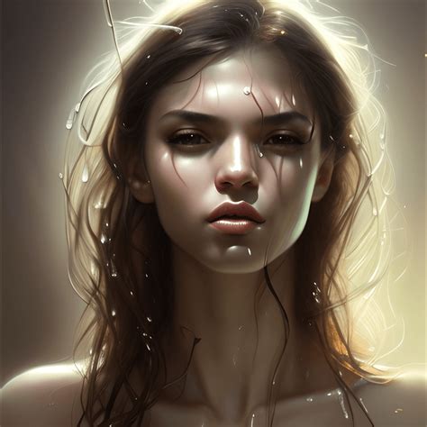 Beautiful Young Female Face Ultra Realistic And Detailed · Creative Fabrica