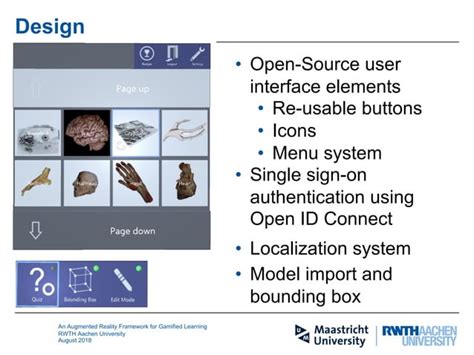 An Augmented Reality Framework For Gamified Learning Ppt