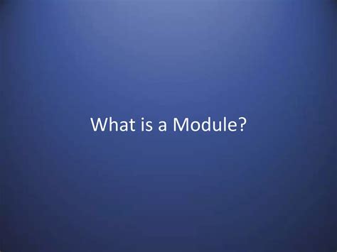 Writing Modular Java Script Ppt