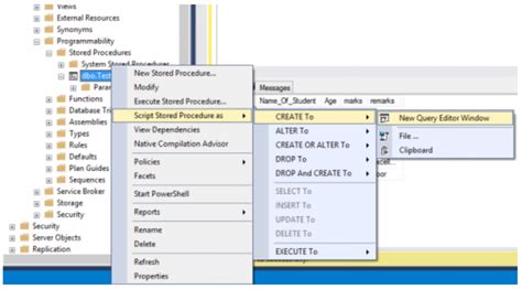 Different Ways To Script Out Stored Procedures In Sql Server