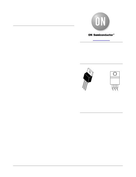 Tip125 Datasheet17 Pages Onsemi Plastic Medium Power Complementary