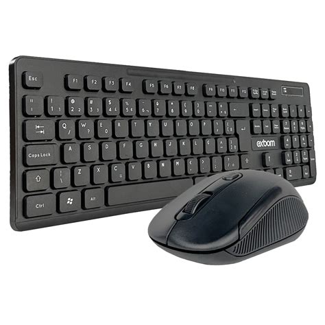 Kit Teclado E Mouse Sem Fio Bluetooth Usb Pc Notebook Shopee Brasil