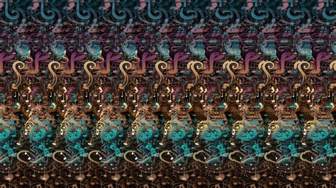 Stereogram Wallpaper