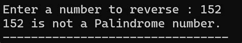 C Program To Check Whether A Number Is Palindrome Or Not Wisdomatrix