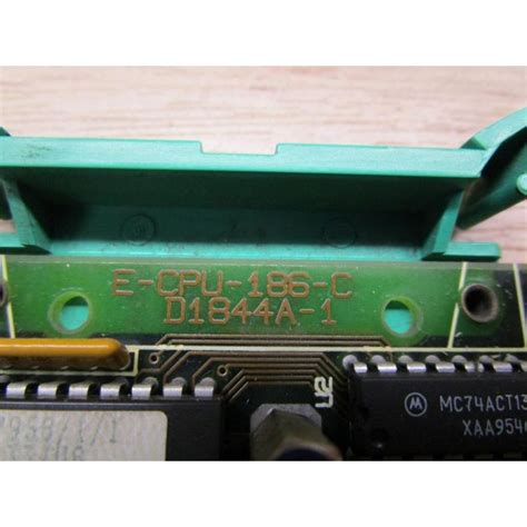 Keba E Cpu 186 C16 Mhz Cpu Module Used Mara Industrial
