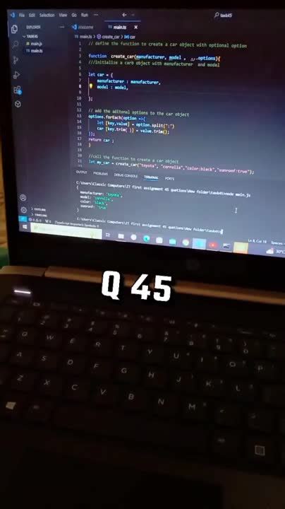 Video Hina Amin On Linkedin Typescript Nodejs 45assignments