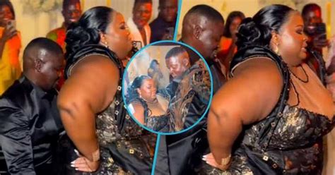 Plus Size Bride Showcases Confidence As She Twerks On Husband At Their Wedding Reception