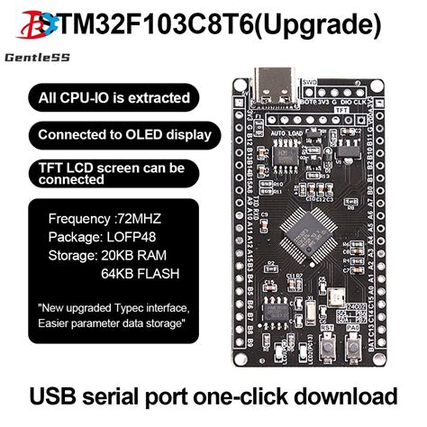 Bảng Mạch Hệ Thống Stm32f103c8t6 Arm Stm32 Stm32f103c8t6 Core Cho Arduino Shopee Việt Nam