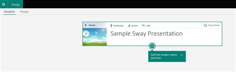 How To Create A Microsoft Sway Presentation How To Create A Microsoft Sway Presentation