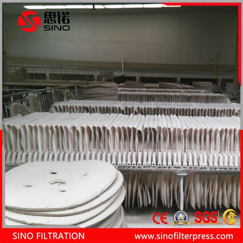 Round Clay Bentonite Filter Press With Lower Final Cake Moisture