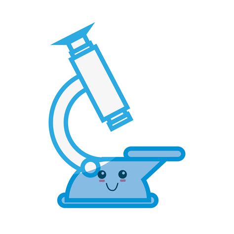 Microscope Cute Cartoon 2453902 Vector Art At Vecteezy