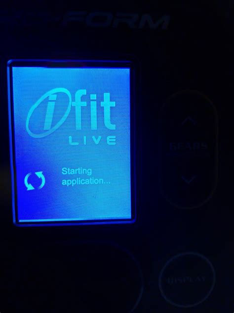 Ifit Screen Stuck On Proform Tdg Bike R Ifit